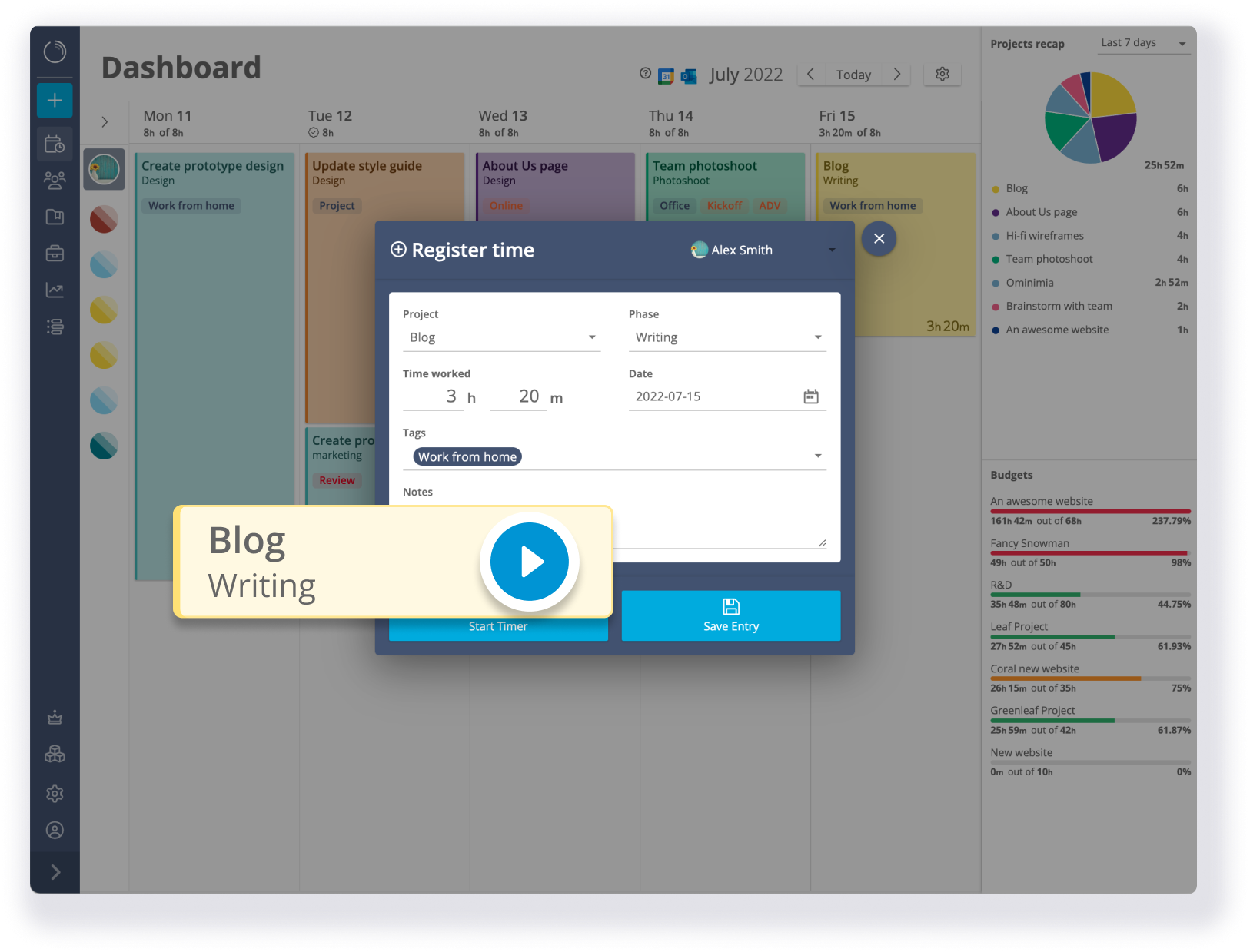 Discover Timeneye - Smart Time Tracking & Project Management